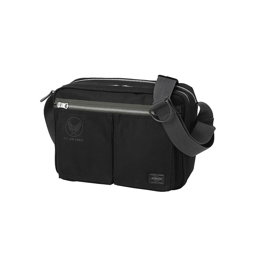 561 | FLYING ACE SHOULDER BAG-BLACK